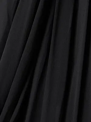 Khaite Gathered Silk-chiffon Maxi Dress