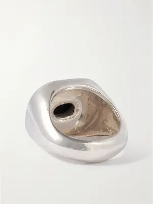Le Sundial The Deco Onyx Ring
