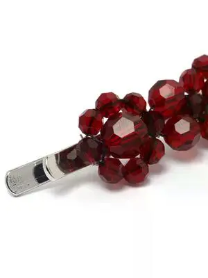 Simone Rocha Flower Beaded Hair Clip