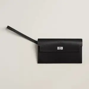 Hermès Kelly Pocket Long Wallet - Noir