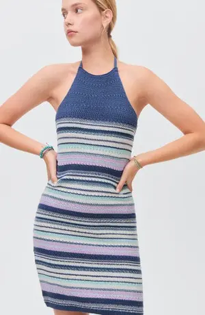 Mango Knit Halter Dress