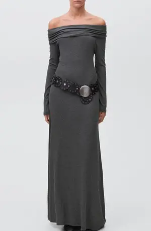 Mango Off-the-shoulder Sweater Dress