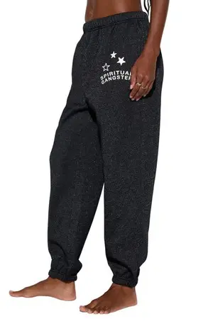 Spiritual Gangster Saturn Cotton-blend Sweatpants