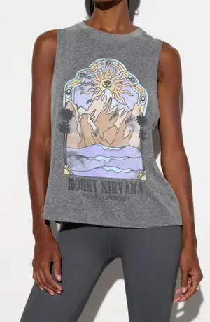 Spiritual Gangster Mount Nirvana Graphic Tank