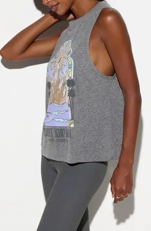 Spiritual Gangster Mount Nirvana Graphic Tank