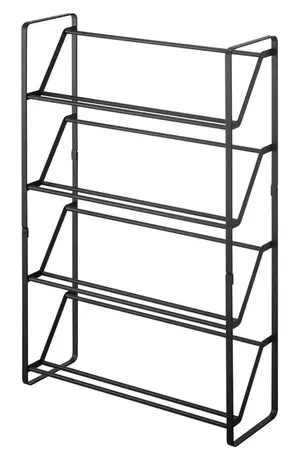 YAMAZAKI Slim Shoe Rack - Black