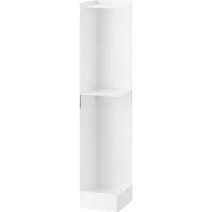 YAMAZAKI Rolling Bathroom Organizer - White
