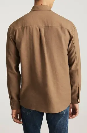 MAVI Button-up Shirt - Shitake