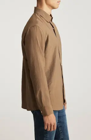 MAVI Button-up Shirt - Shitake