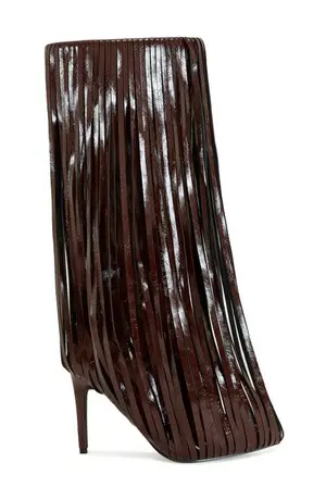 AZALEA WANG Zantara Fringe Knee High Boots