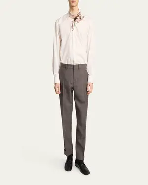 Dries Van Noten Leather Derby Shoes