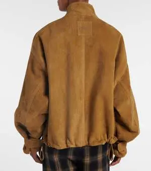 Attico Suede Bomber Jacket