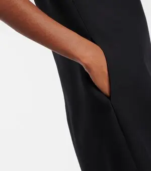 Valentino Garavani Embellished Wool And Silk Minidress