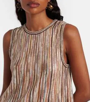Missoni Sequined Lamé Top
