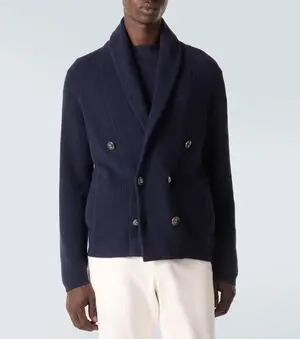 Brunello Cucinelli Double-breasted Cotton Cardigan