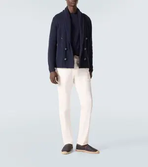 Brunello Cucinelli Double-breasted Cotton Cardigan