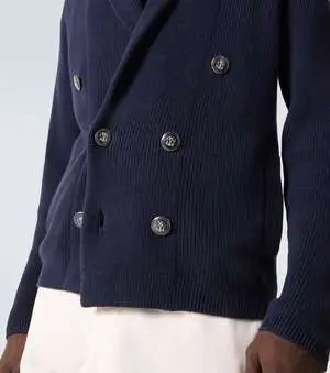 Brunello Cucinelli Double-breasted Cotton Cardigan