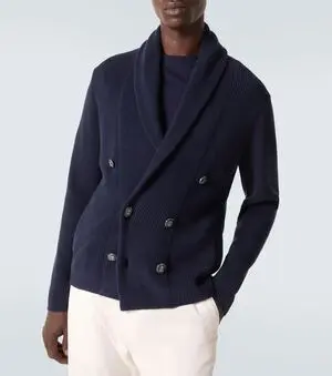Brunello Cucinelli Double-breasted Cotton Cardigan