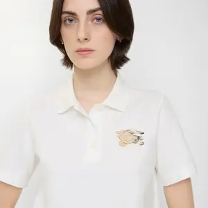 Burberry Knight Check Cotton Piqué Polo Shirt