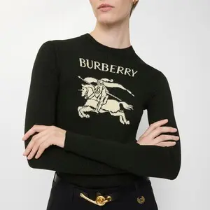 Burberry Ekd Wool Silk Sweater