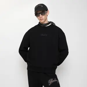 Burberry Cursive Logo Cotton Sweatshirt