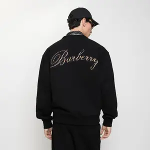 Burberry Cursive Logo Cotton Sweatshirt
