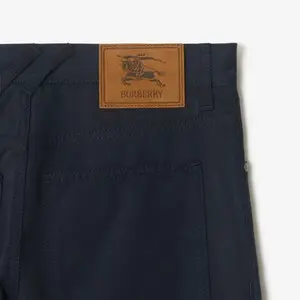 Burberry Cotton Moleskin Trousers