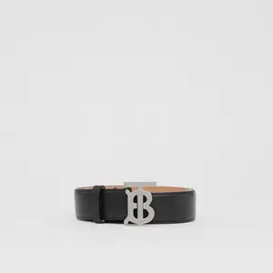 Burberry Monogram Motif Leather Belt