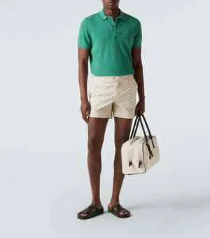 TOM FORD Pique Polo Shirt - Green