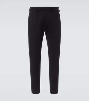 TOM FORD Cotton Straight Pants - Black
