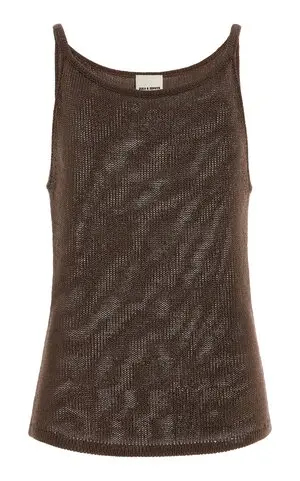 ZULU & ZEPHYR Textured Knit Tank Top