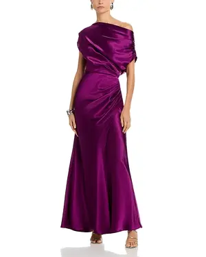 Aqua Bod In Charm Dress - Plum