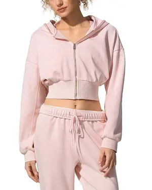 Lilysilk Seamflow Drift Zip-up - Blush-pink