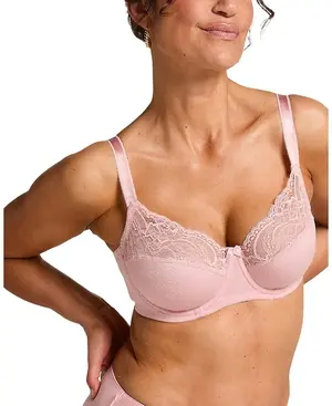 Hunkemoller Sophie Non-padded Underwired Bra - Silver Pink