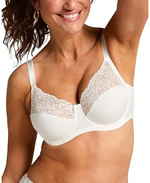 Hunkemoller Sophie Non-padded Underwired Bra - Snow White