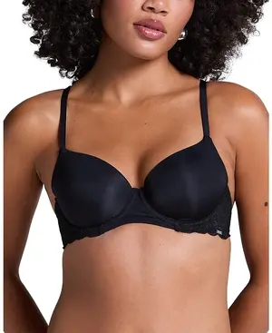 Hunkemoller Angie Padded Underwired Bra - Black