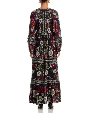Farm Rio Rococo Flowers Maxi Dress