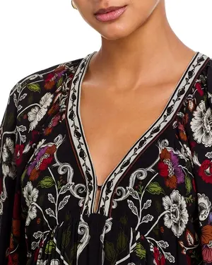 Farm Rio Rococo Flowers Maxi Dress