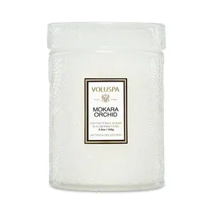 Voluspa Mokara Orchid Candle 5.5 Oz - White