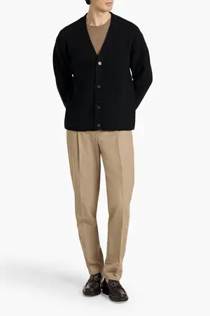 Dunhill Tapered Wool-blend Trousers