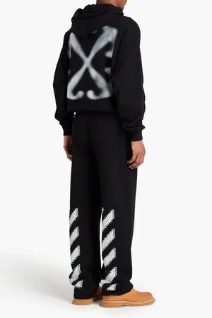 Off-White Pixel Printed French Cottonterry Sweatpants