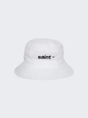 SAINT MXXXXXX Bucket Hat - White