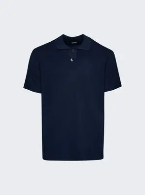 Jacquemus Le Polo Maille Shirt - Dark Navy