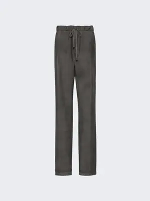 MAISON MARGIELA Creased Trousers Medium Grey