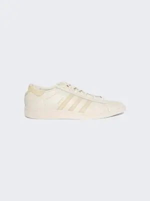 Ivory White Suede Sneakers