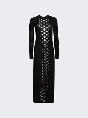 Rabanne Maxi Dress - Black