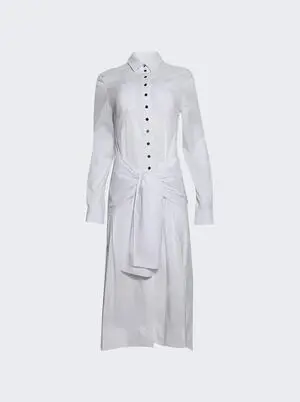 Rabanne Tie-waist Shirt Dress
