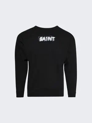 SAINT MXXXXXX 7 Deadly Crewneck Sweater - Black