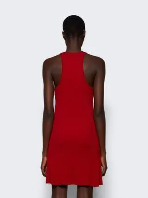 COURRÃ¨GES Scuba Rib Knit Dress