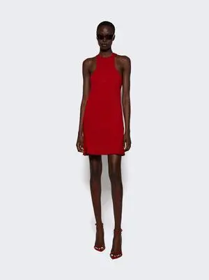 COURRÃ¨GES Scuba Rib Knit Dress
